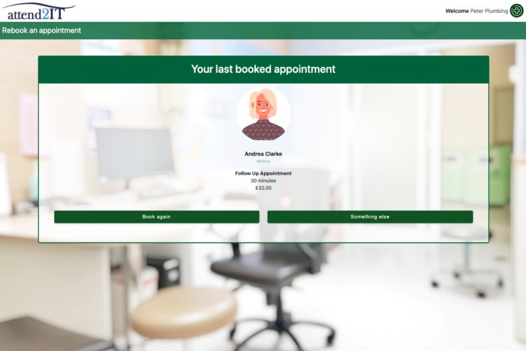 Online Patient Booking - MultiClinic